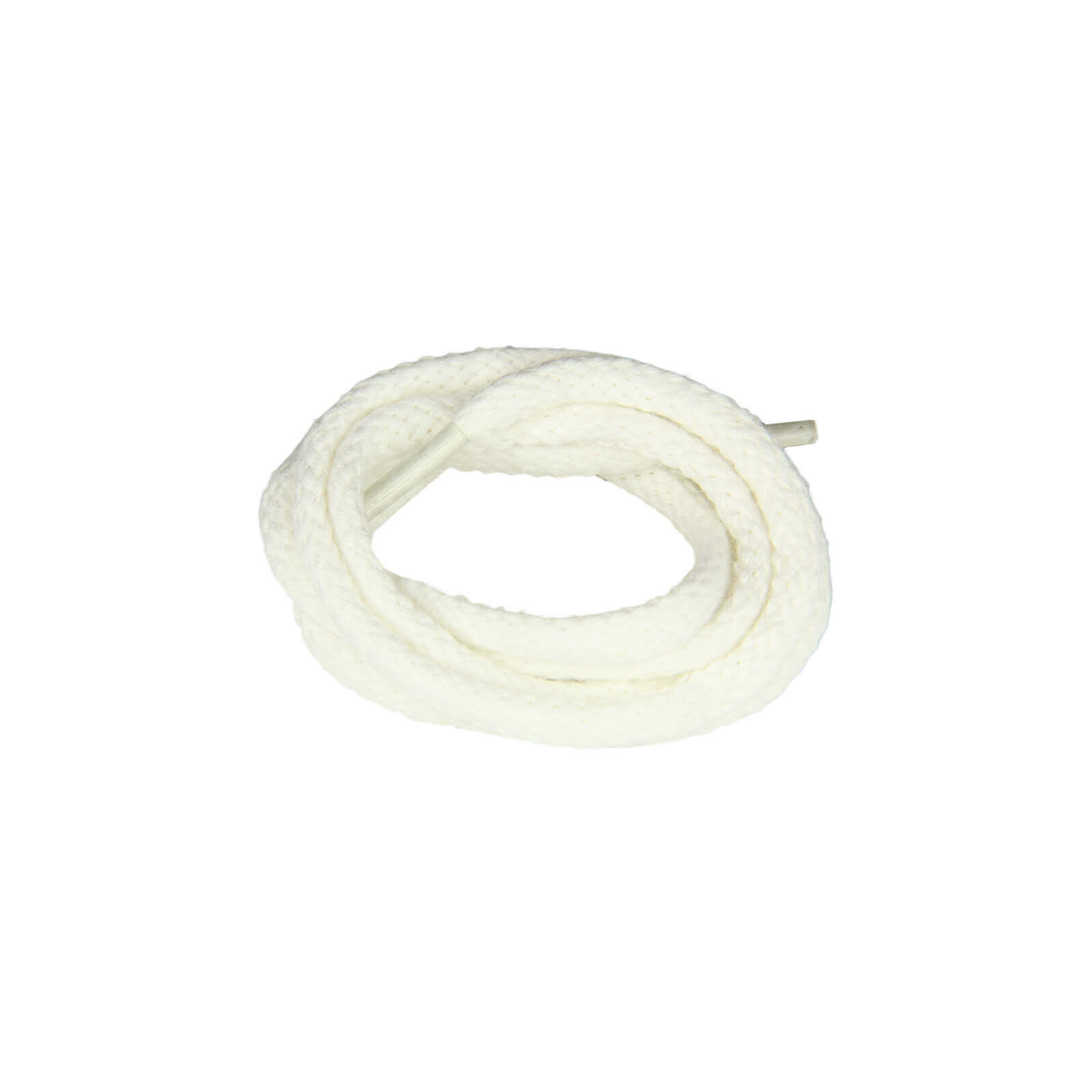 White Sport Shoe Laces in 100% Cotton