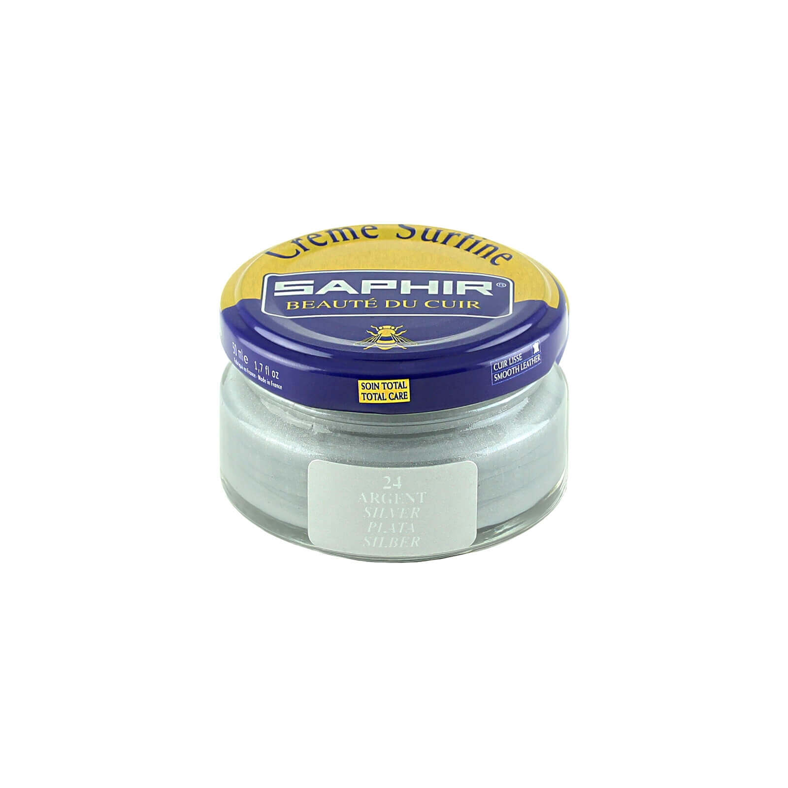 Silver-Coloured Superfine Shoe Cream by Saphir