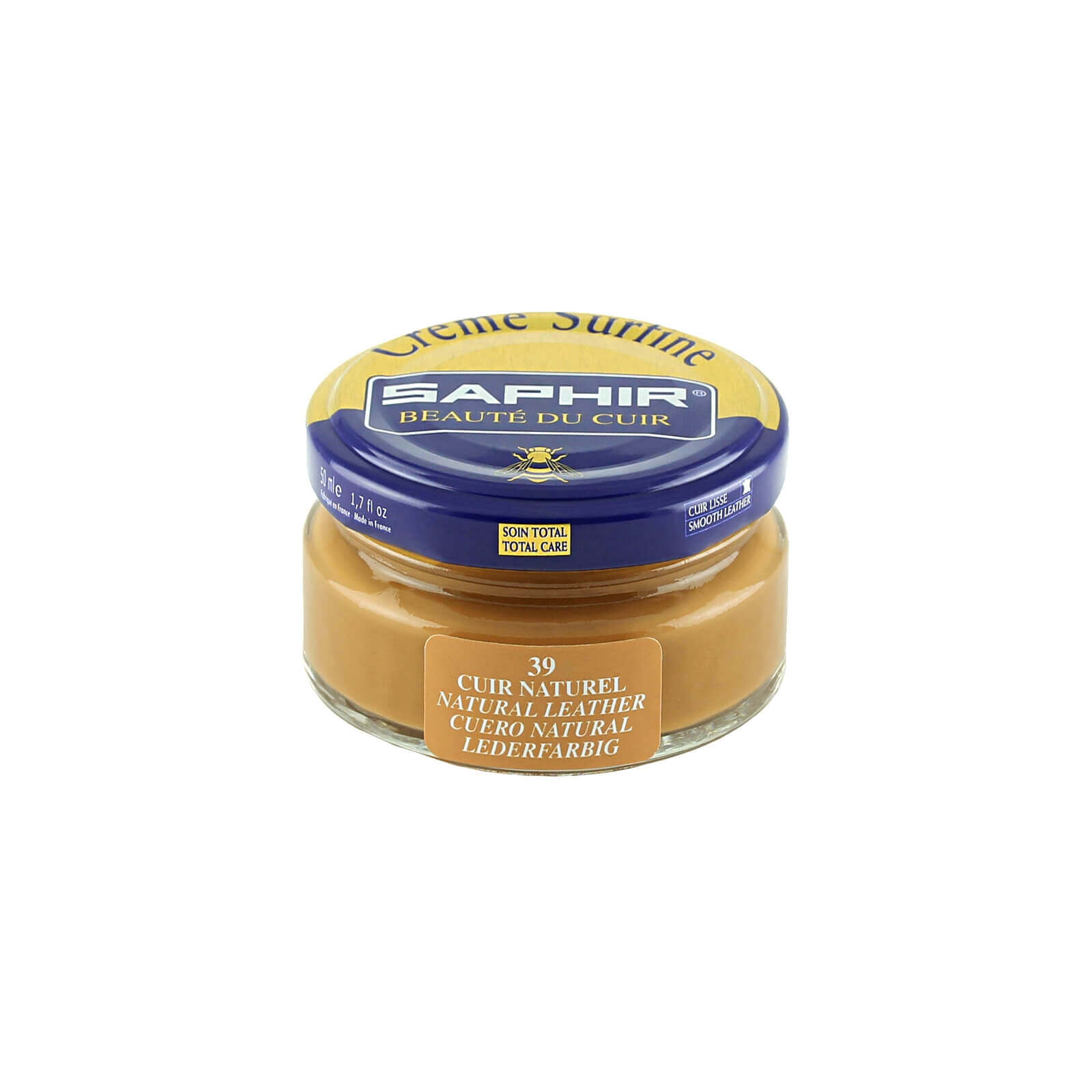 Saphir Superfine Shoe Cream for Beige Leather Shoes