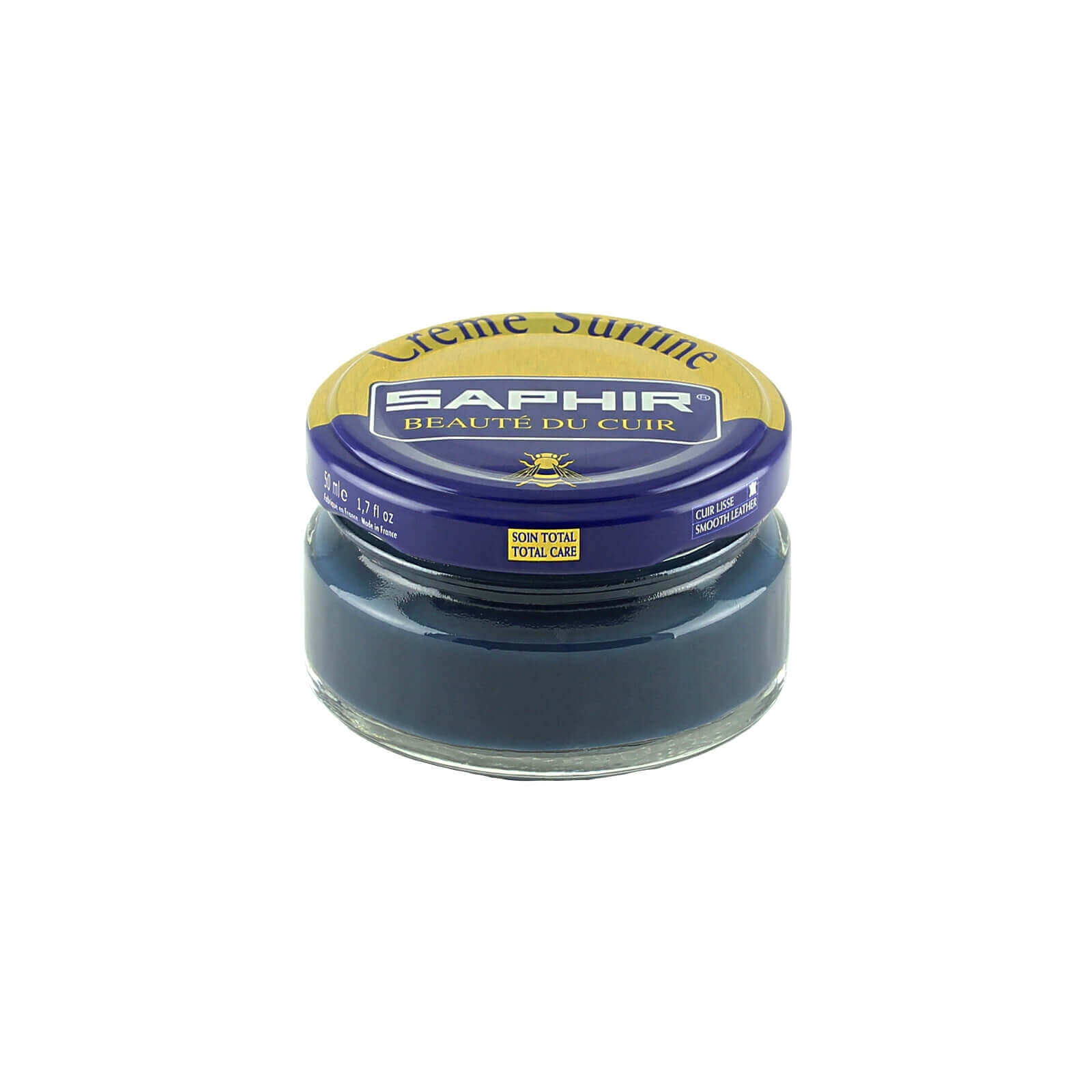 Saphir Superfine Shoe Cream for Petrol Blue Leather Shoes