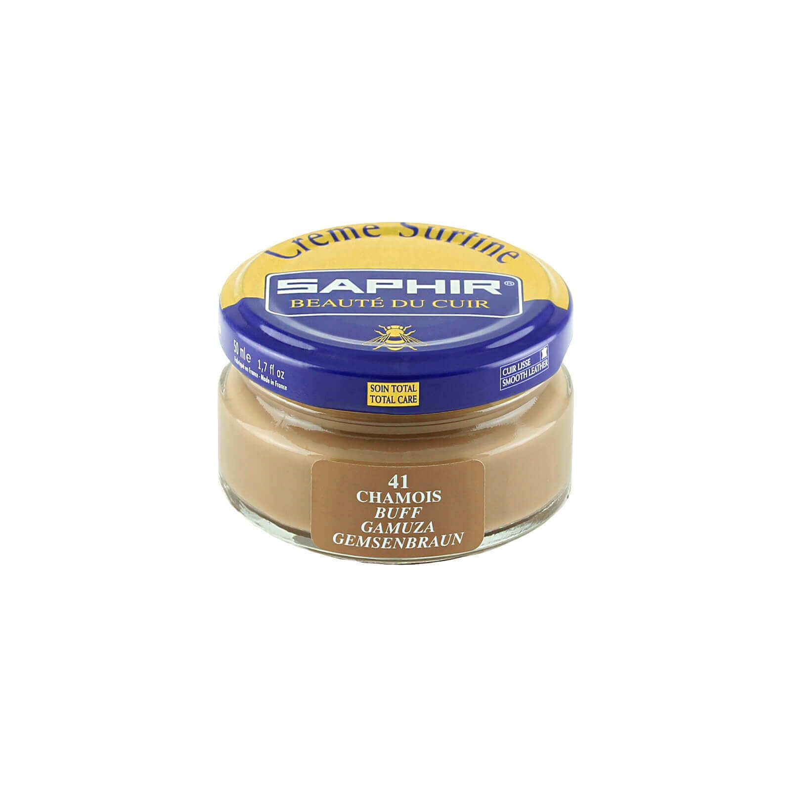 Saphir Superfine Shoe Cream For Leather Brown Leather