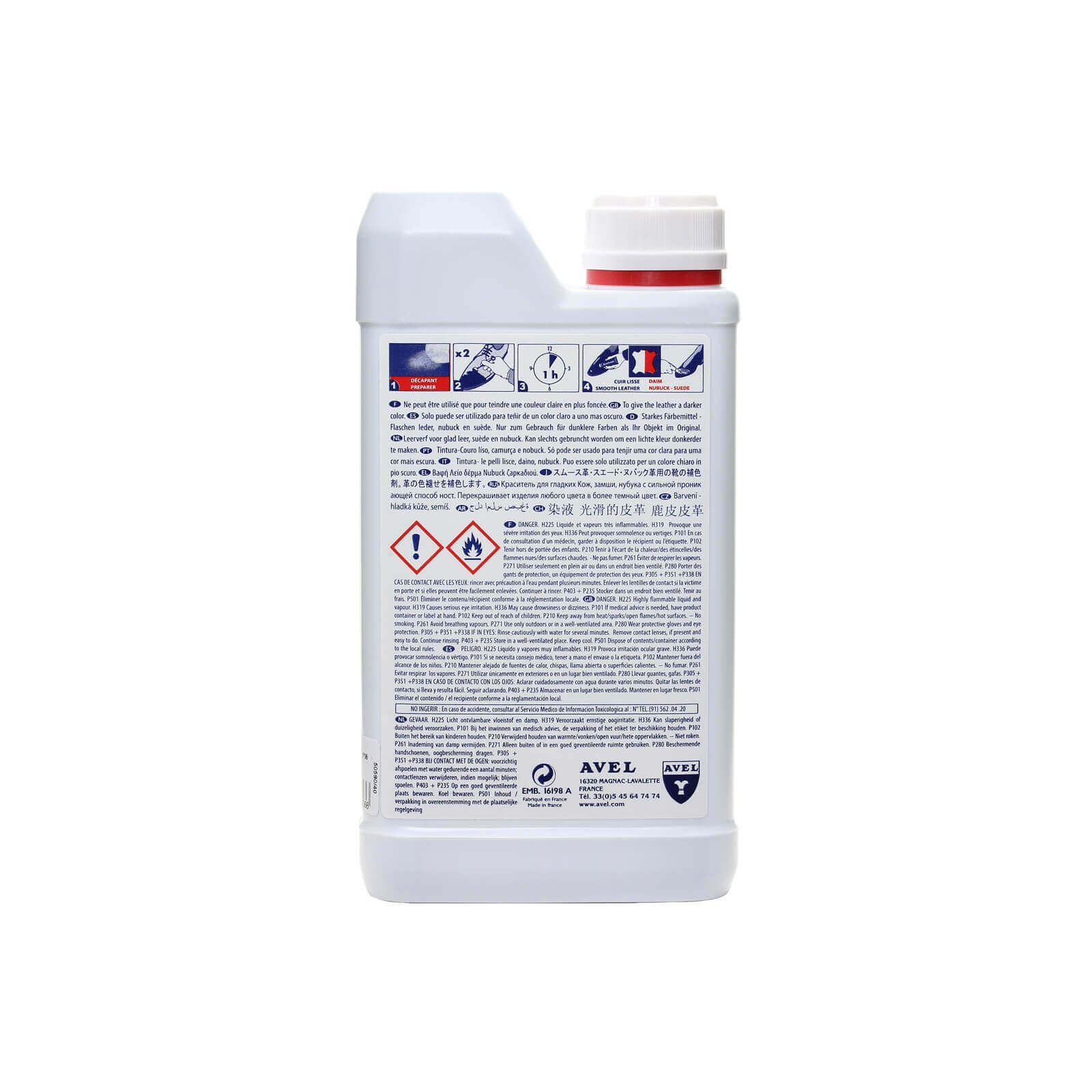 Saphir Navy Blue Shoe Dye for Patina Design 500ml