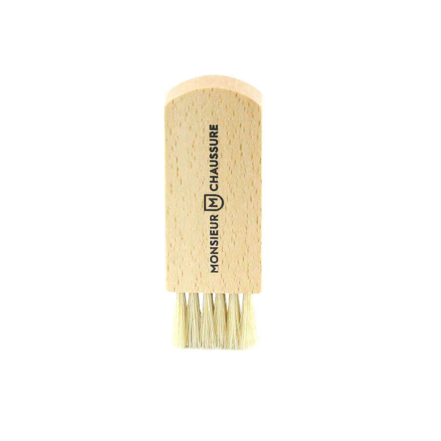 Monsieur Chaussure Welt Brush for Treating Wax Stitching on Shoes