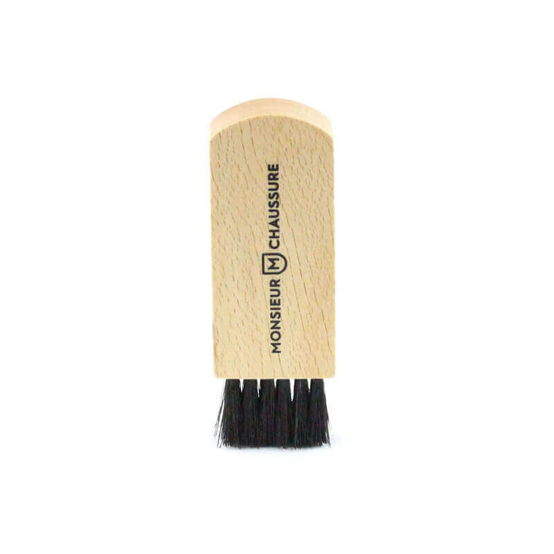 Monsieur Chaussure Or Welt Brush for the Care of Wax Stitching on Shoes