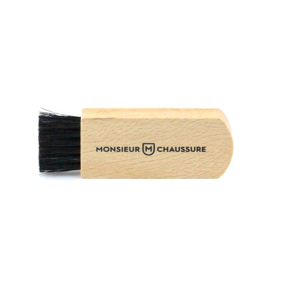 Monsieur Chaussure Or Welt Brush for the Care of Wax Stitching on Shoes