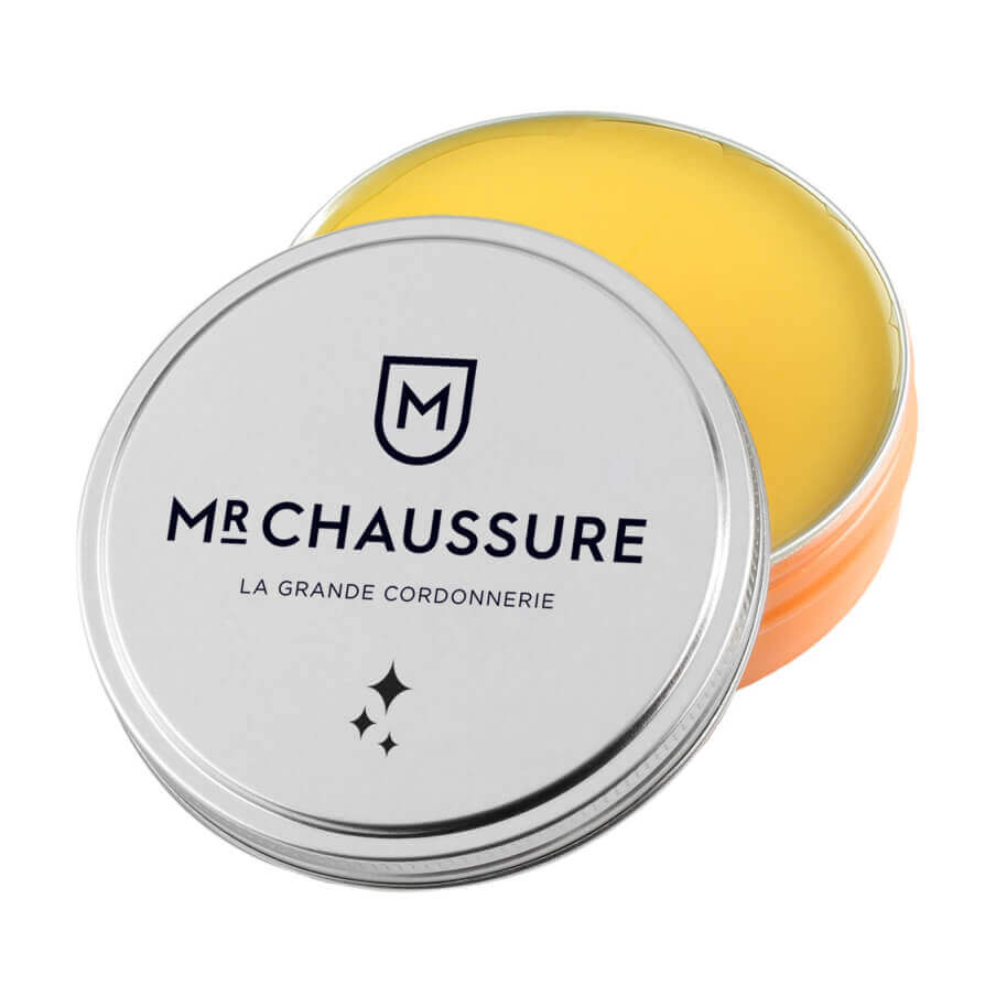 Monsieur Chaussure Beeswax Yellow Shoe Polish for leather shoes