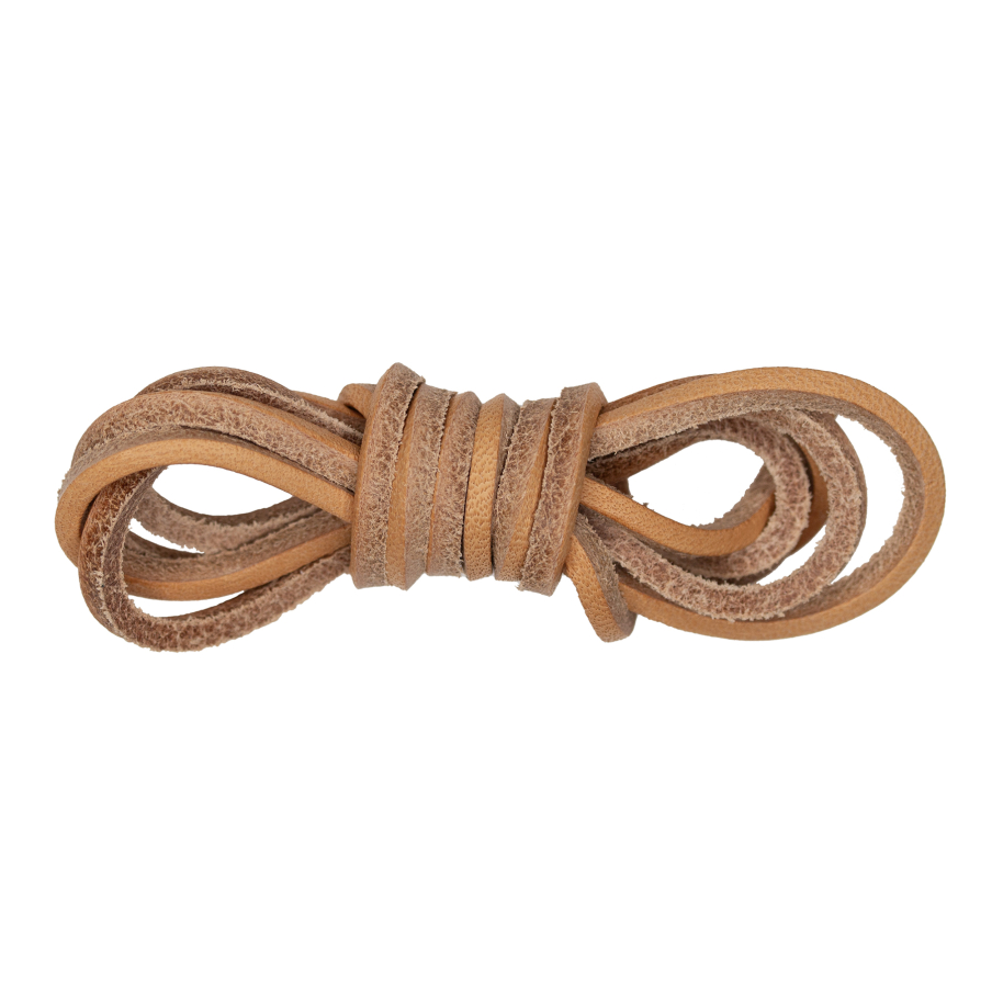 Natural leather laces for boat shoes and Sebago Docksides