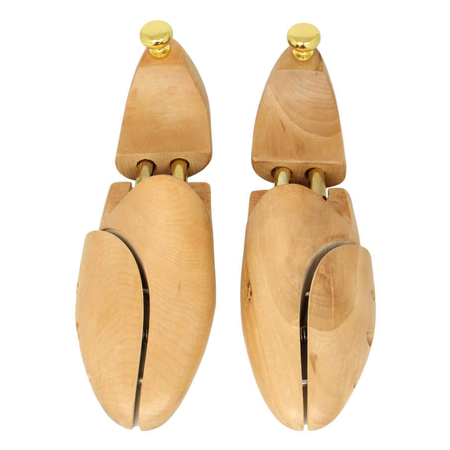 Varnished Beechwood Shoe Trees for Men